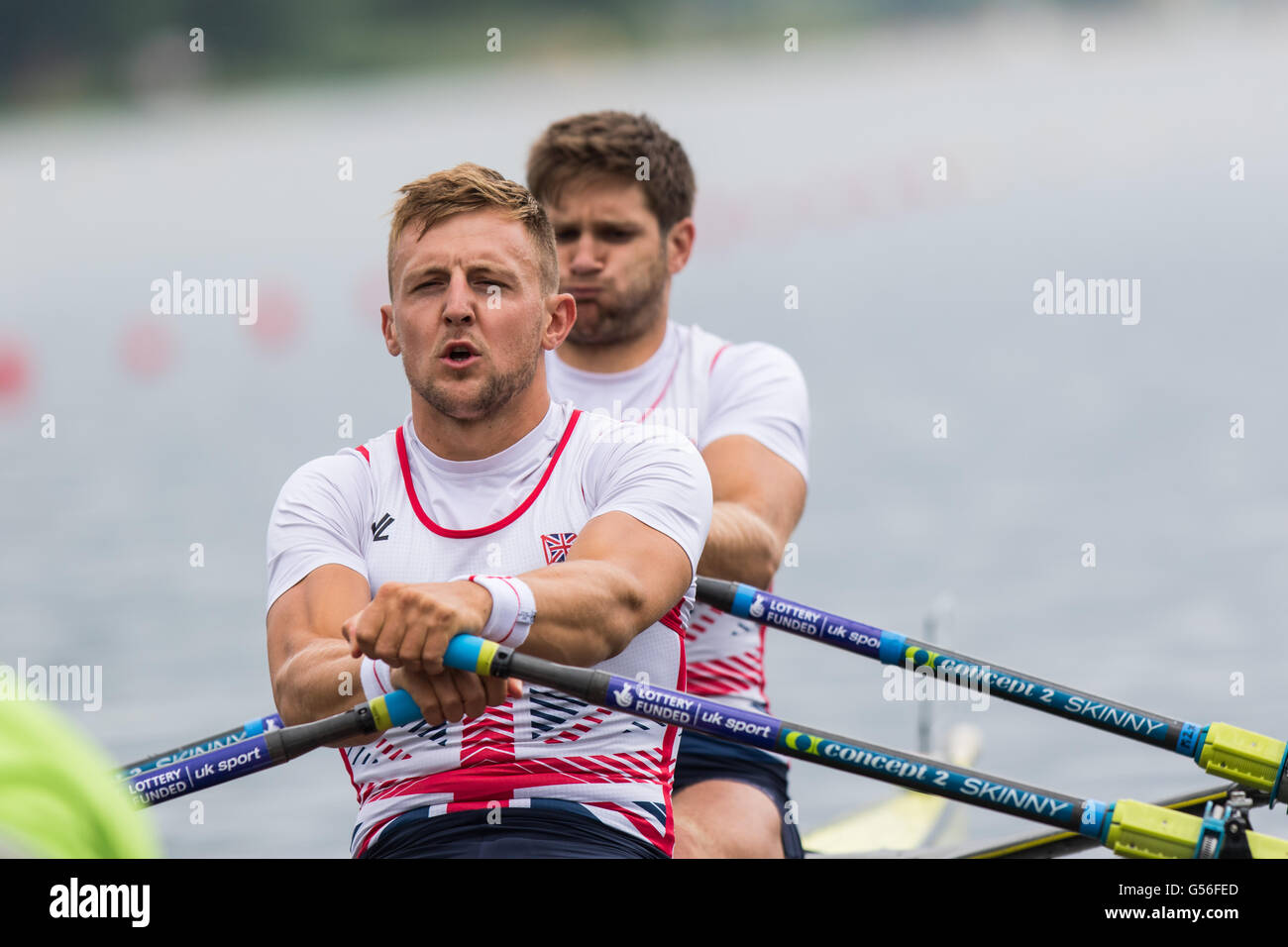 17.06.2016. Pozna, west-central Poland. World Cup Rowing Championships ...