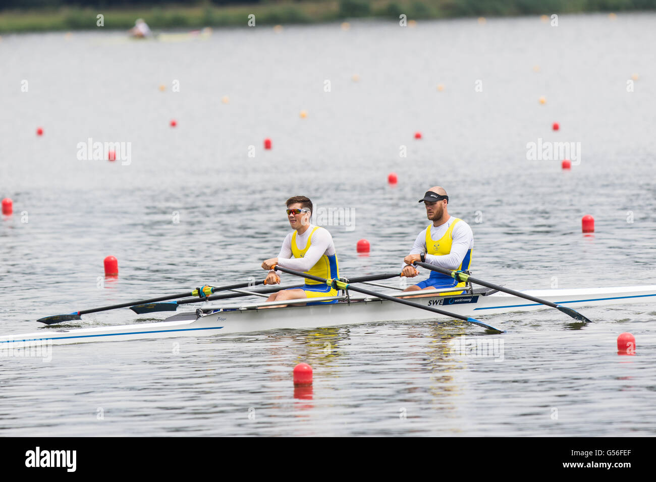 17.06.2016. Pozna, west-central Poland. World Cup Rowing Championships ...