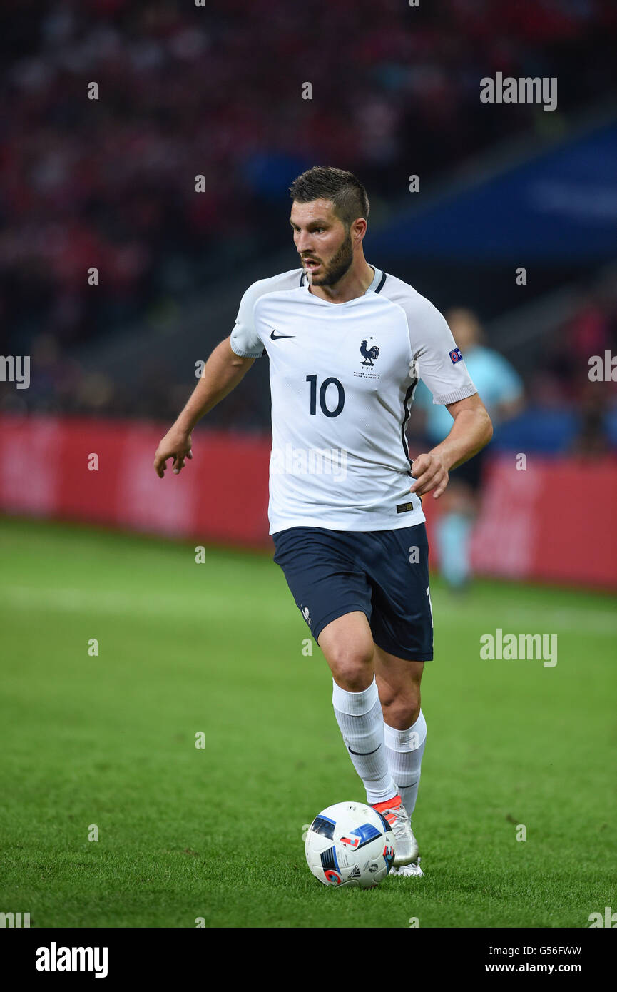 Andre-Pierre Gignac (France) ; June 19, 2016 - Football : Uefa Euro ...