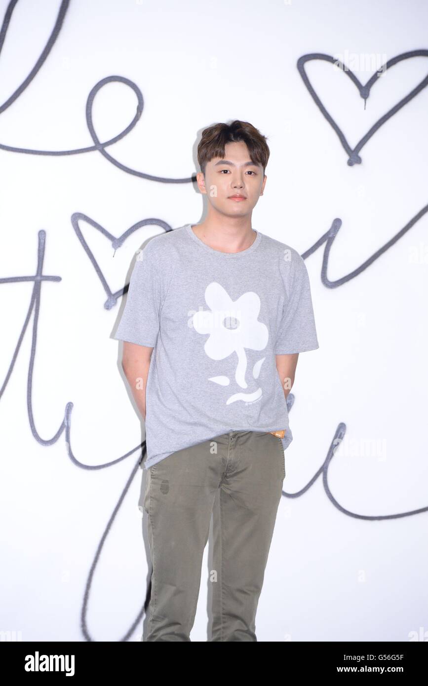 Seoul, Korea. 20th June, 2016. Dam-bi Son, Eun-jin Sim, Hye-bin Jeon ...