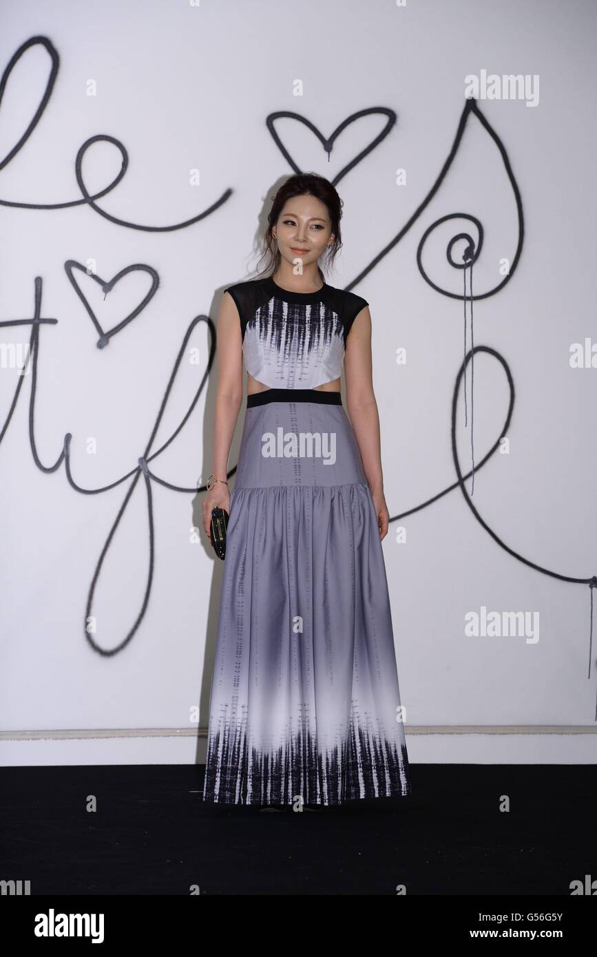 Seoul, Korea. 20th June, 2016. Dam-bi Son, Eun-jin Sim, Hye-bin Jeon ...