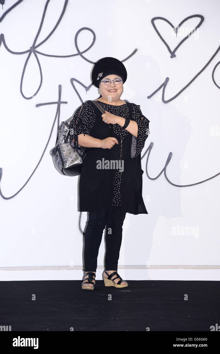 Seoul, Korea. 20th June, 2016. Dam-bi Son, Eun-jin Sim, Hye-bin Jeon ...