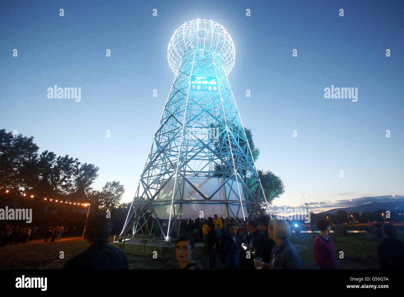Nikola Tesla Coil Tower