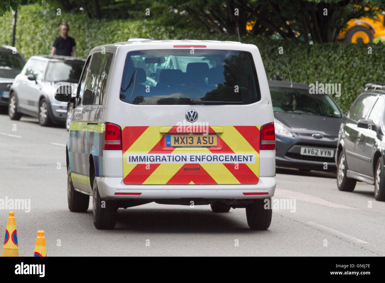 Immigration enforcement van hi-res stock photography and images - Alamy