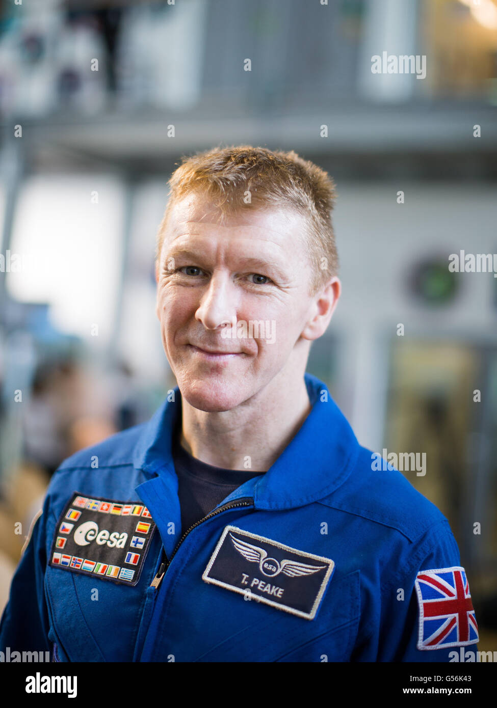 Cologne, Germany. 21st June, 2016. British ESA astronaut Timothy Peake ...