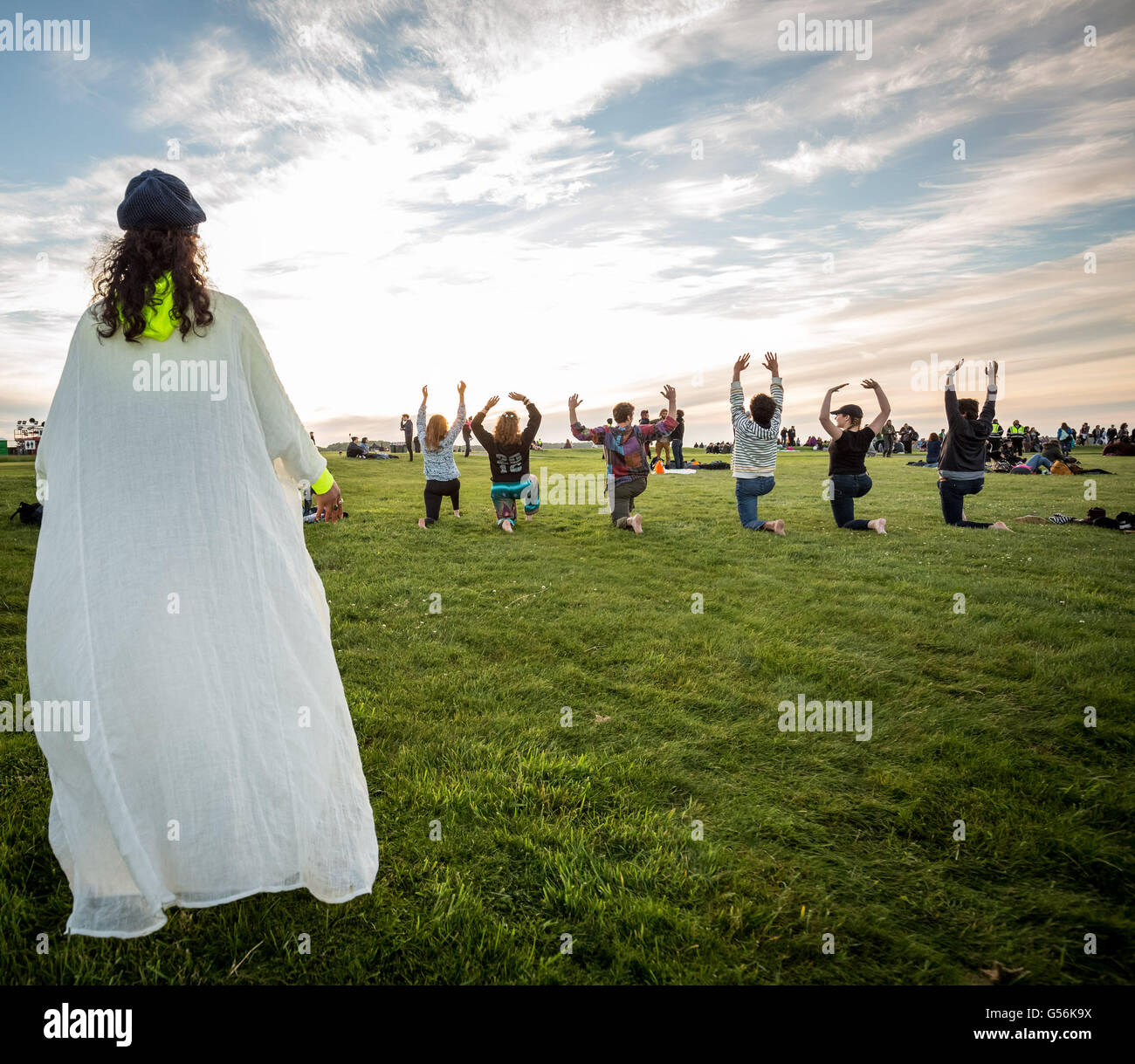 Avebury, UK. 21st June, 2016. Stonehenge Summer Solstice Celebrations ...