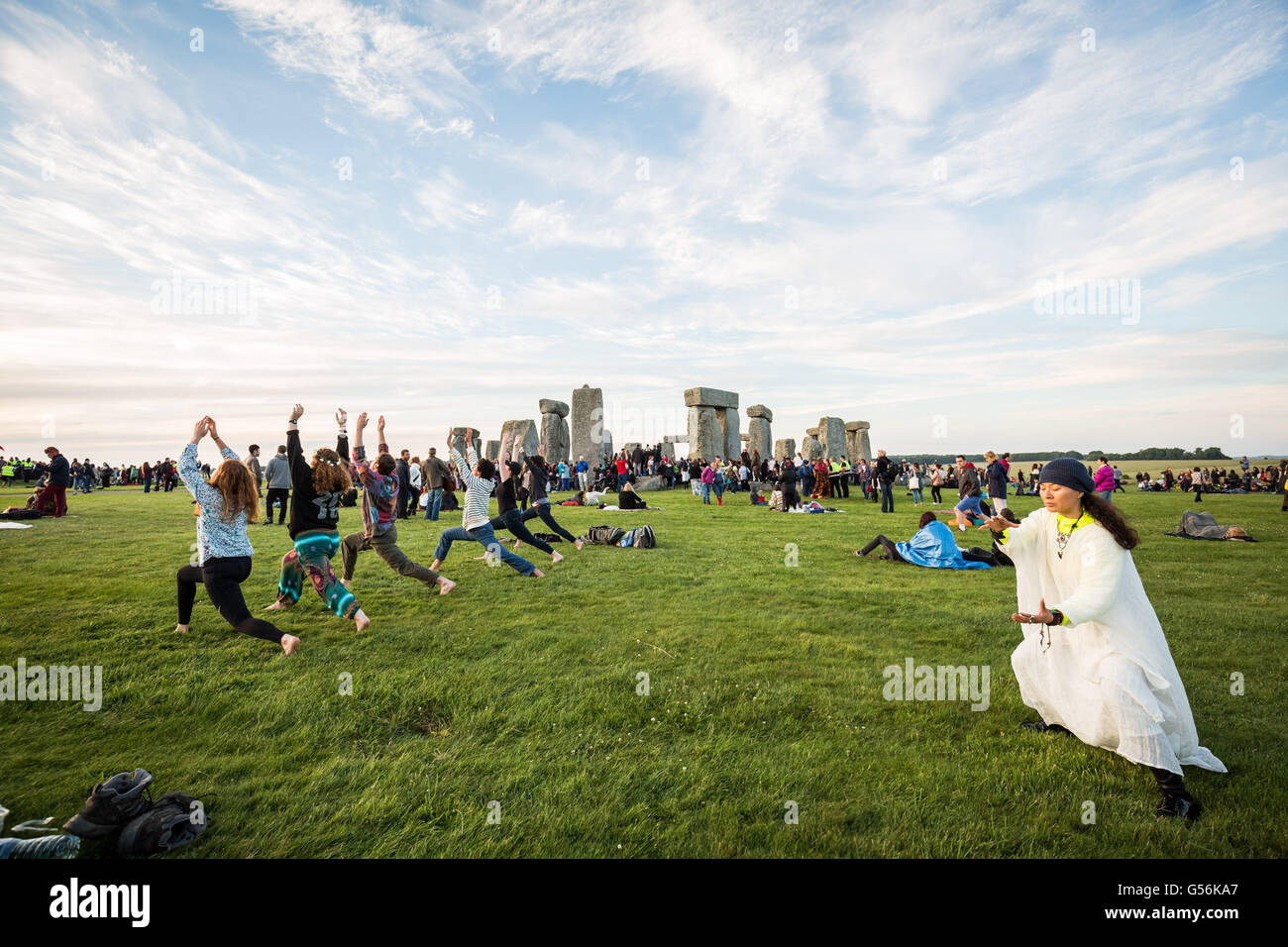 Avebury, UK. 21st June, 2016. Stonehenge Summer Solstice Celebrations ...