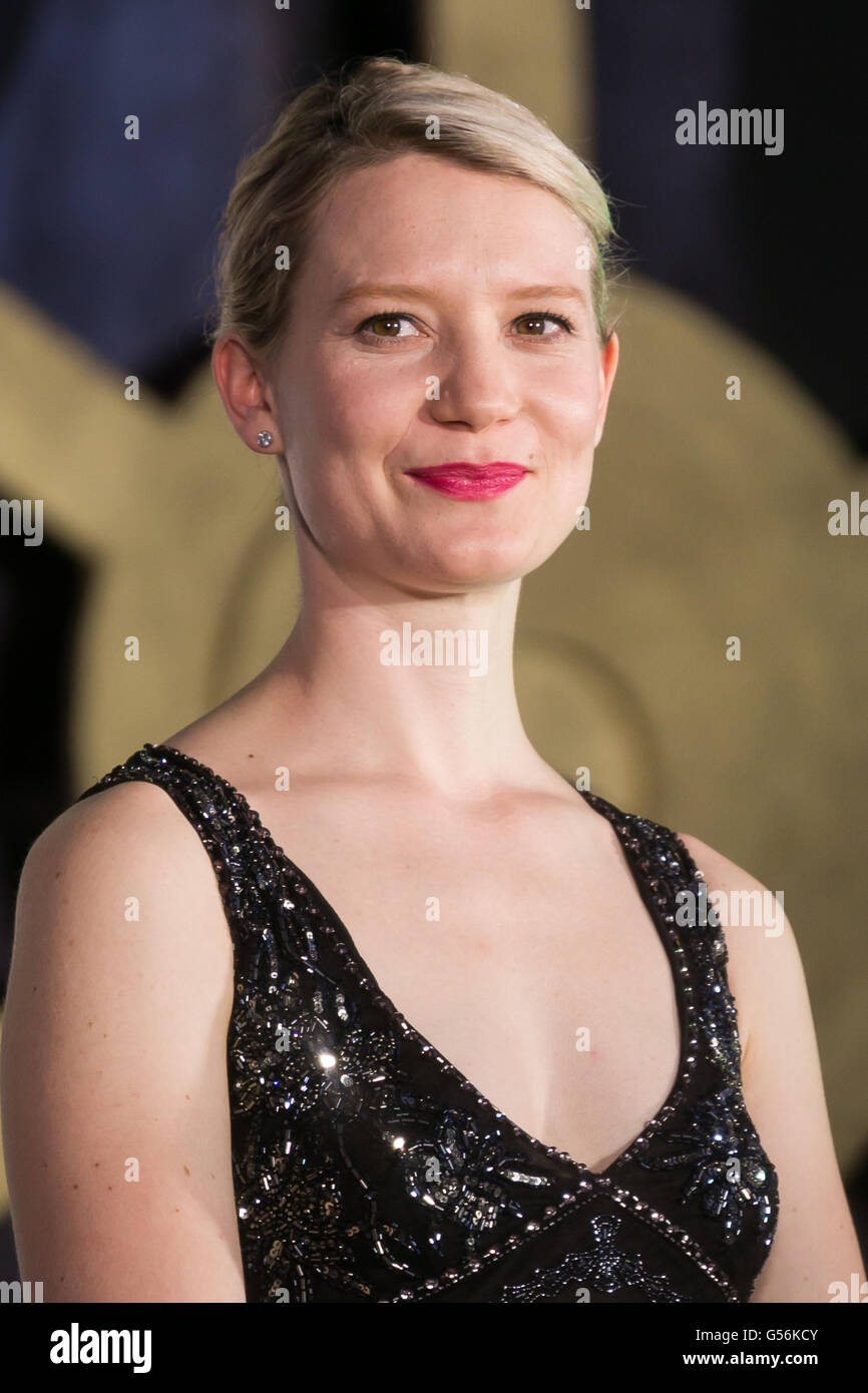 Tokyo, Japan. 21st June, 2016. Australian actress Mia Wasikowska (26) attends the Japan premiere ...