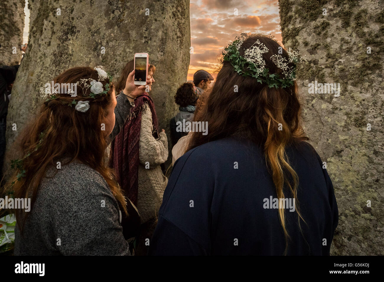 Avebury, UK. 21st June, 2016. Stonehenge Summer Solstice Celebrations ...