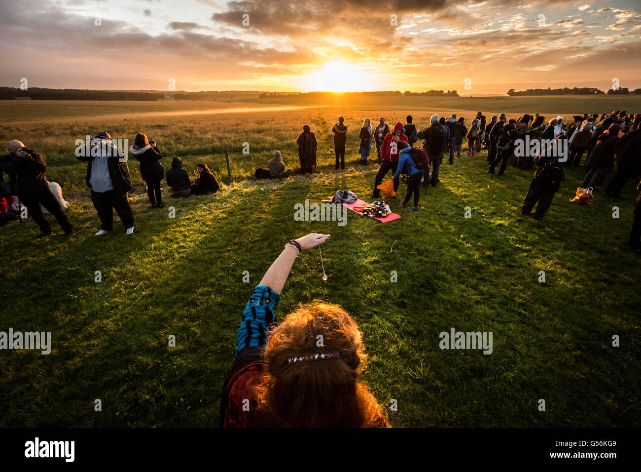 Avebury, UK. 21st June, 2016. Stonehenge Summer Solstice Celebrations ...