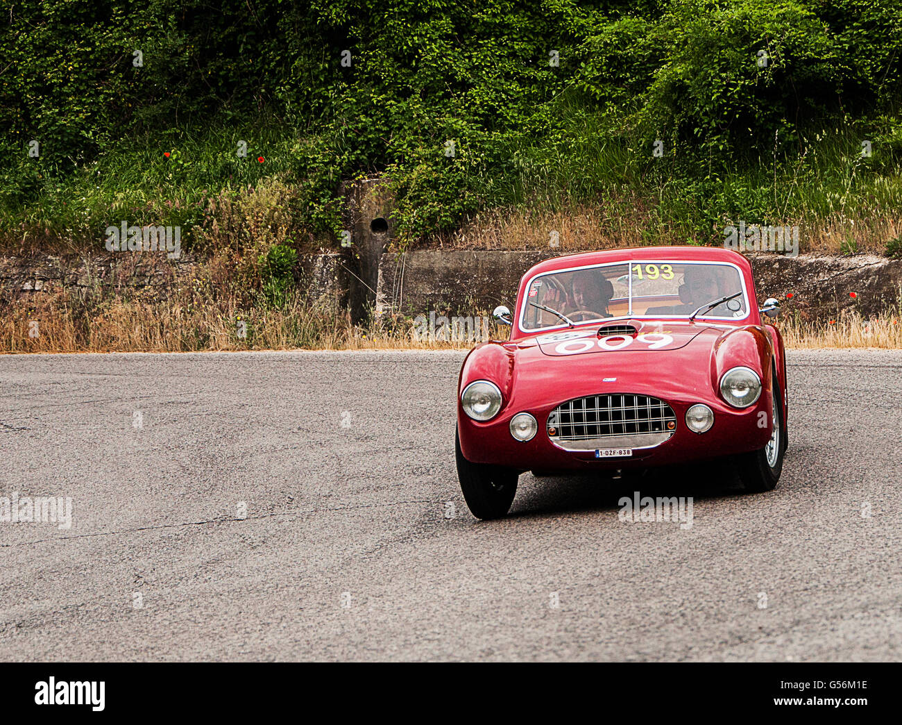 ERMINI 1100 berlinetta Motto 1950 Stock Photo - Alamy