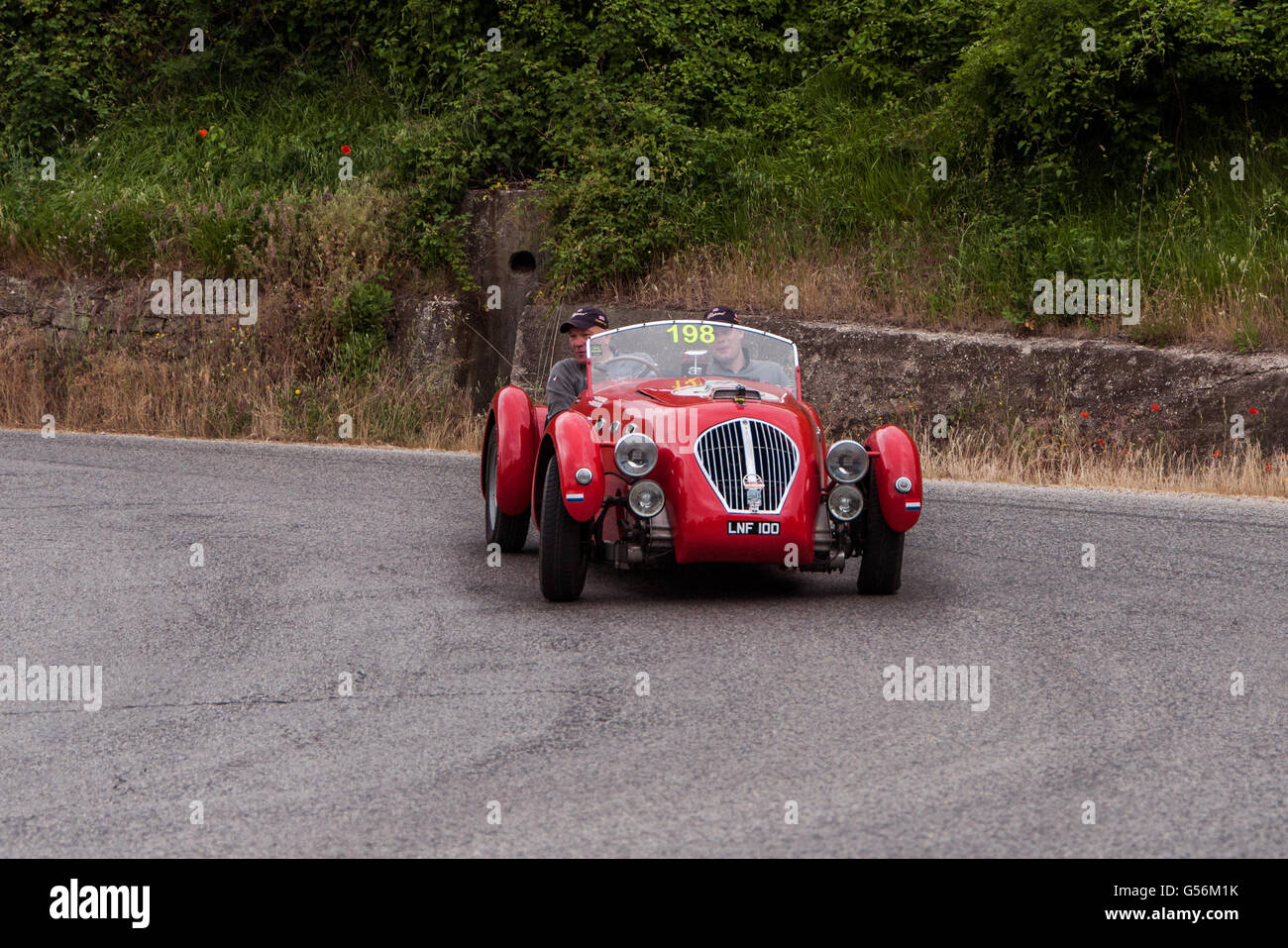 HEALEY 2400 Silverstone 1950 Stock Photo - Alamy