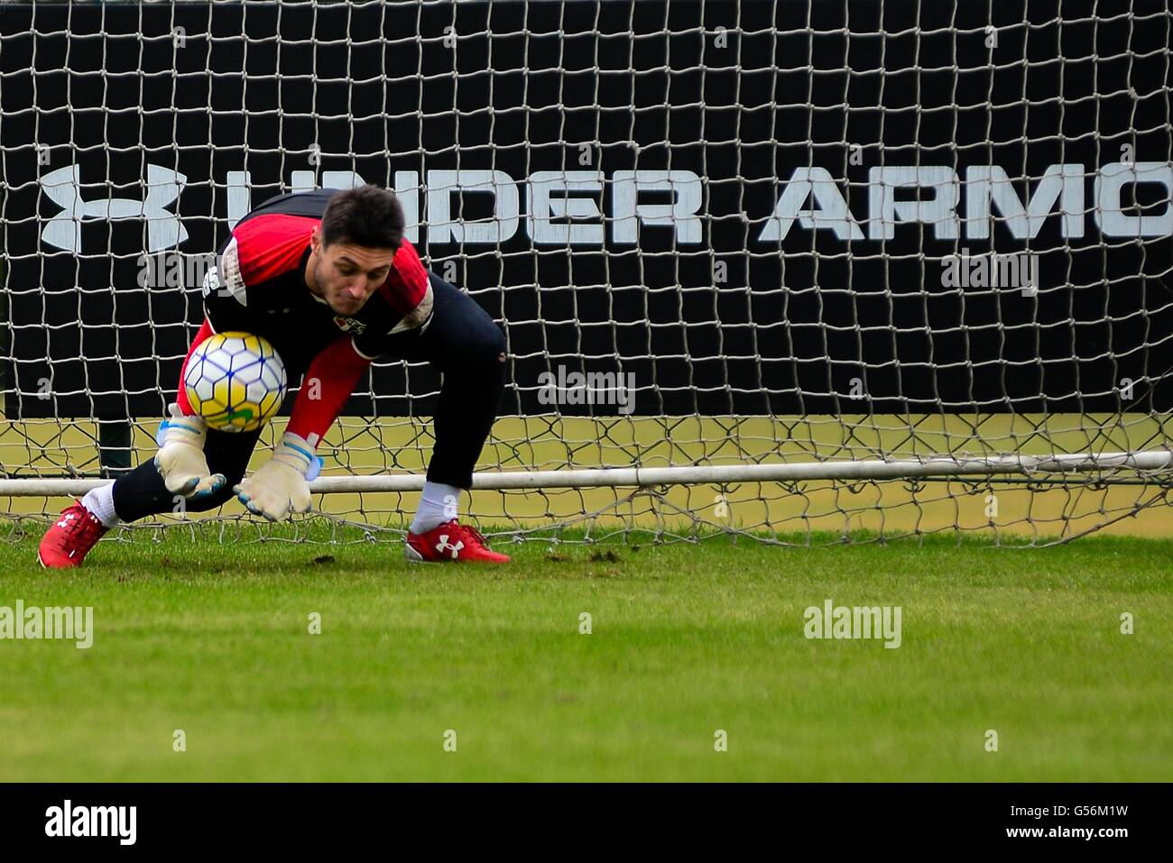 Sao Paulo, Brazil. 21st June, 2016. TRAINING SPFC - Denis during ...