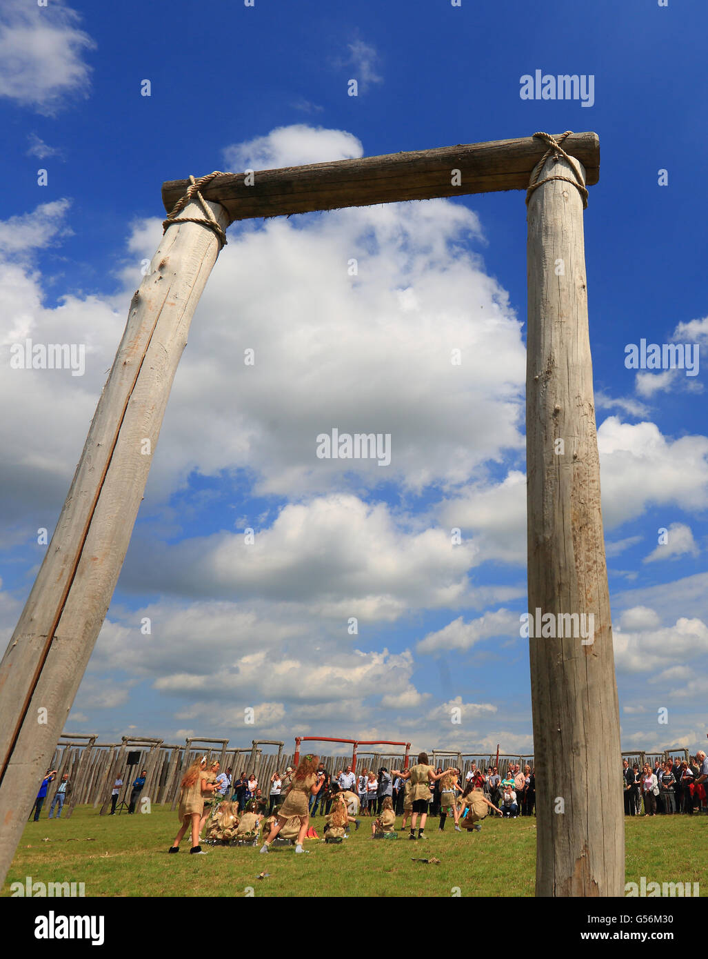 Reconstruction stone age circular hi-res stock photography and images ...