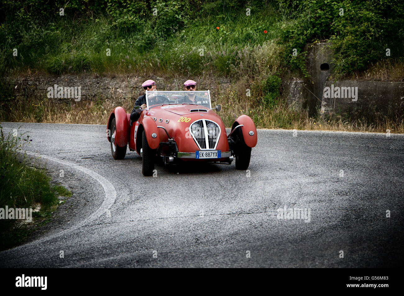HEALEY 2400 Silverstone 1950 Stock Photo - Alamy