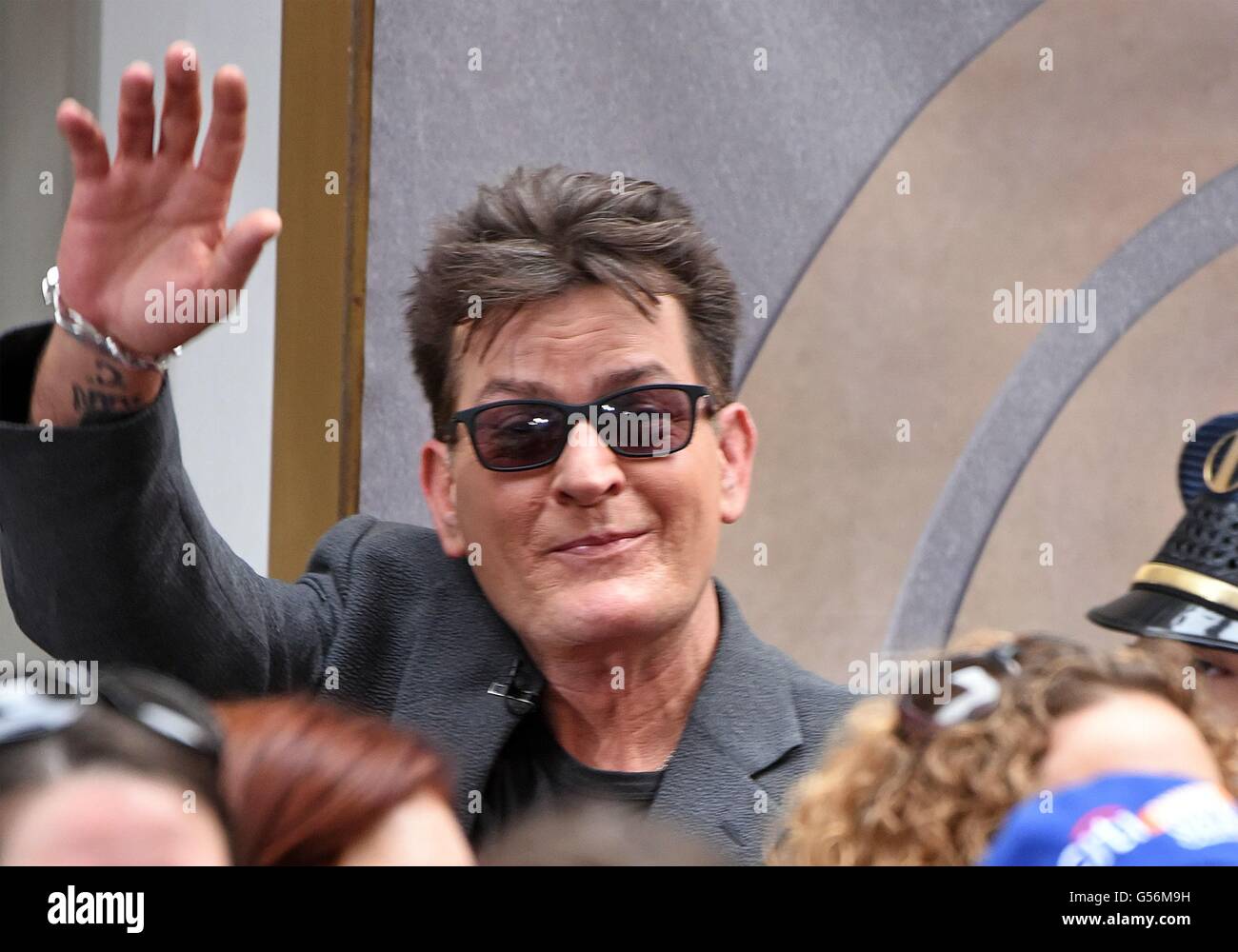 New York, NY, USA. 21st June, 2016. Charlie Sheen out and about for ...