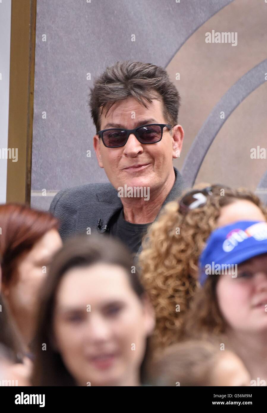 New York, NY, USA. 21st June, 2016. Charlie Sheen out and about for ...