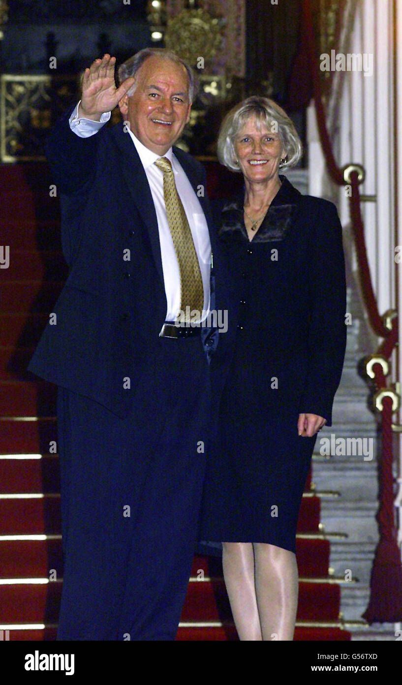 Michael Martin, MP for Glasgow Springburn with his wife Mary on the ...