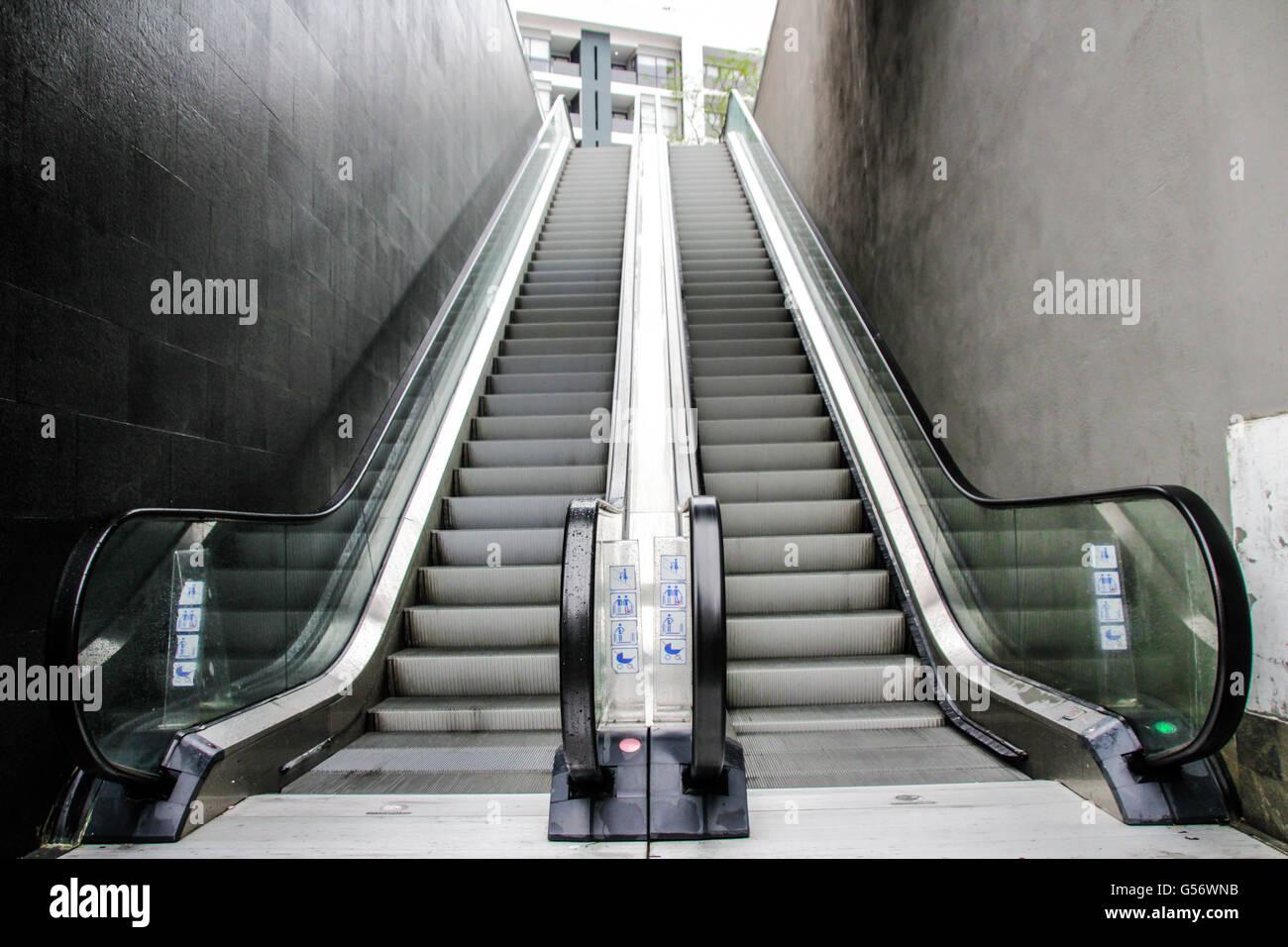 Photograph of an electric stair Stock Photo - Alamy