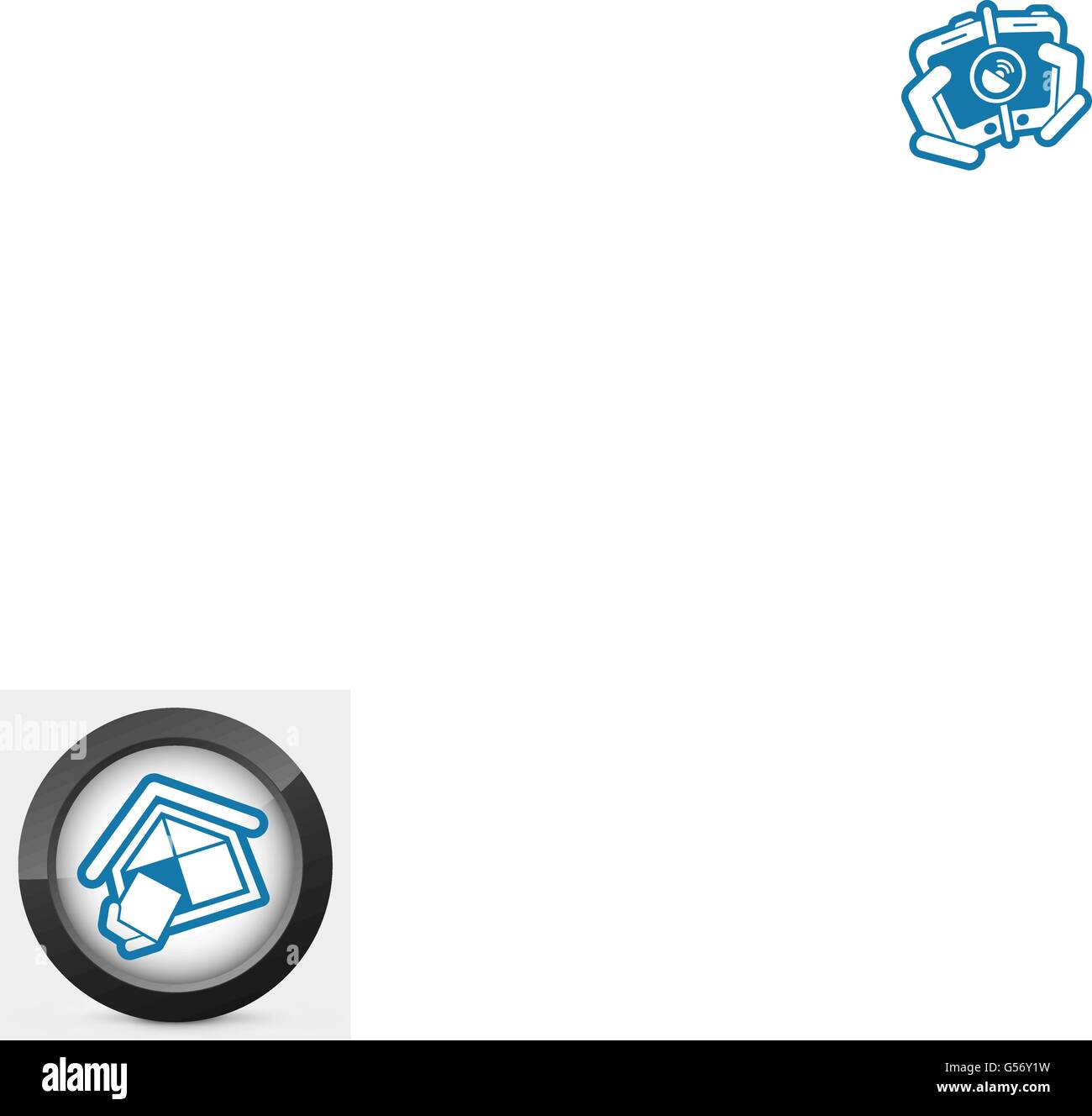Construction company symbol Stock Vector Image & Art - Alamy