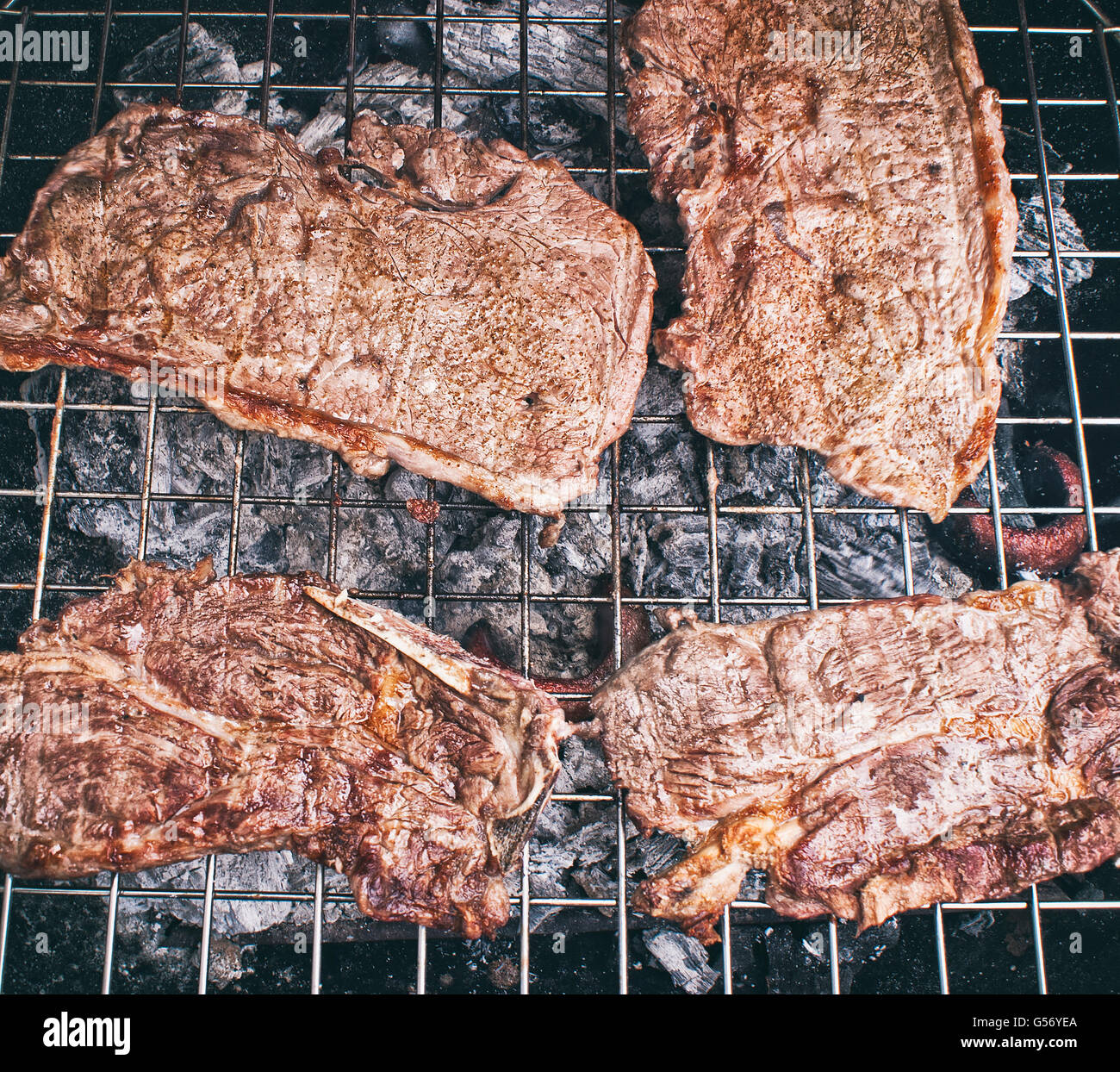 Meat steaks hi-res stock photography and images - Alamy
