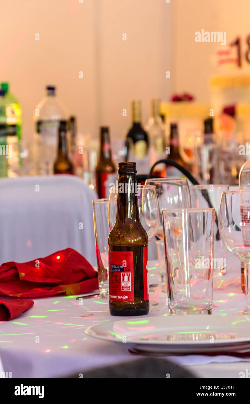 Bottles and tables hi-res stock photography and images - Alamy