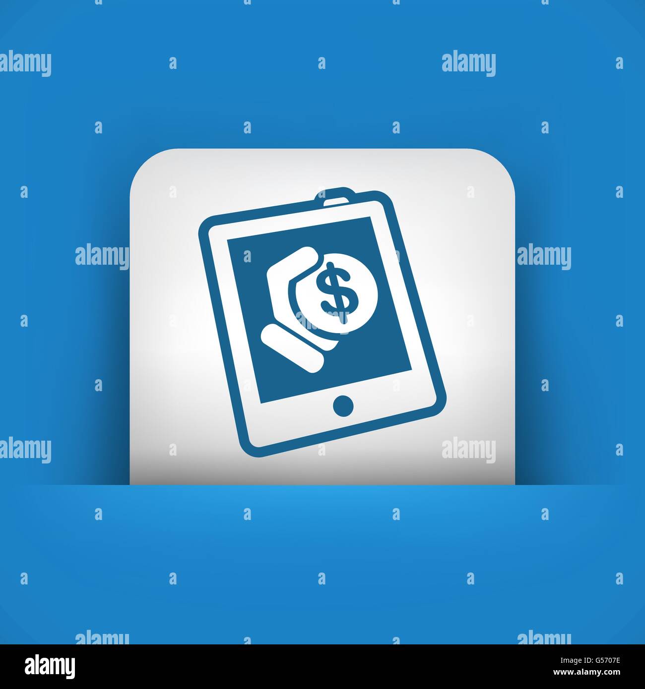 Tablet store icon Stock Vector Image & Art - Alamy