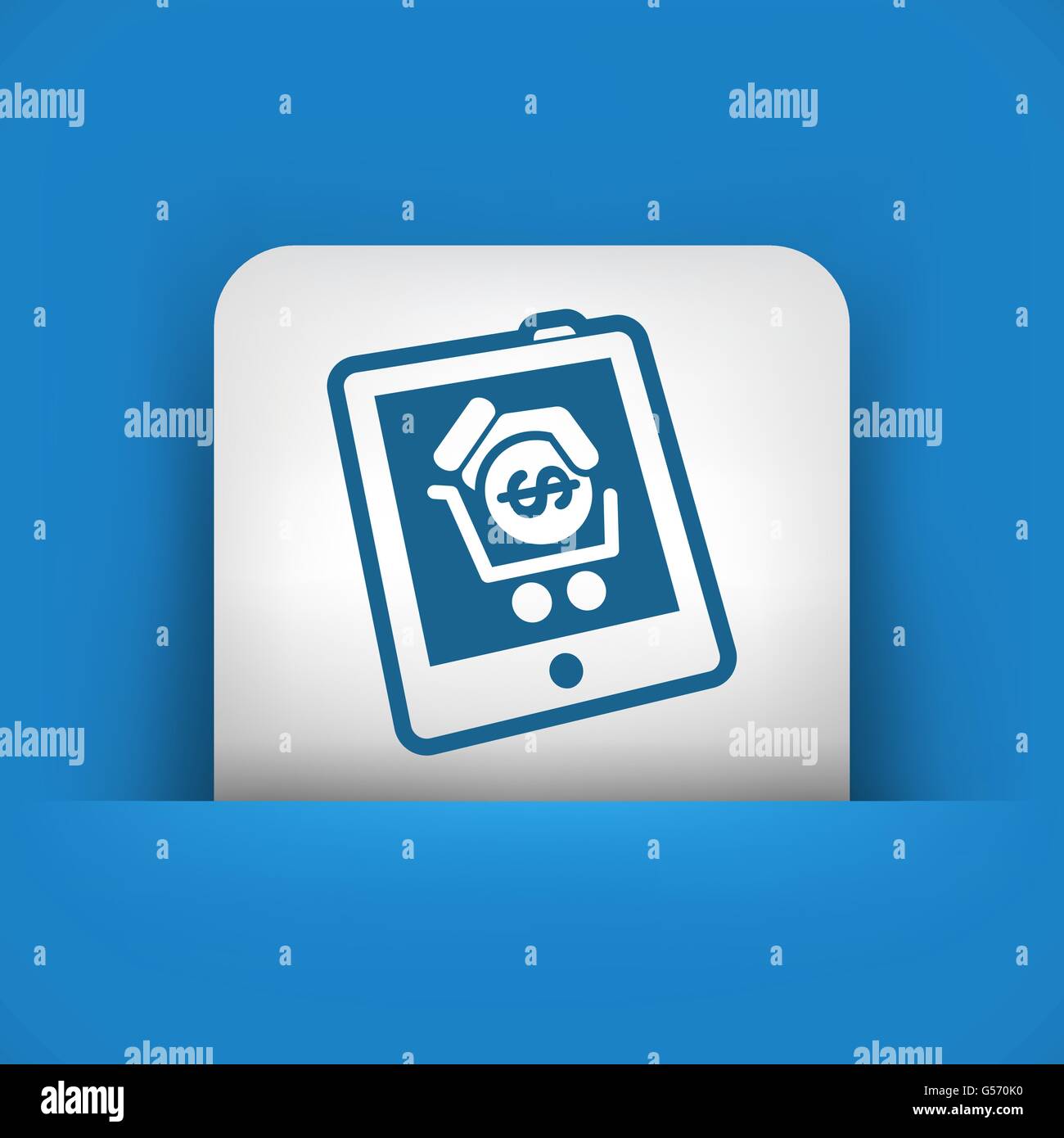Tablet store icon Stock Vector Image & Art - Alamy