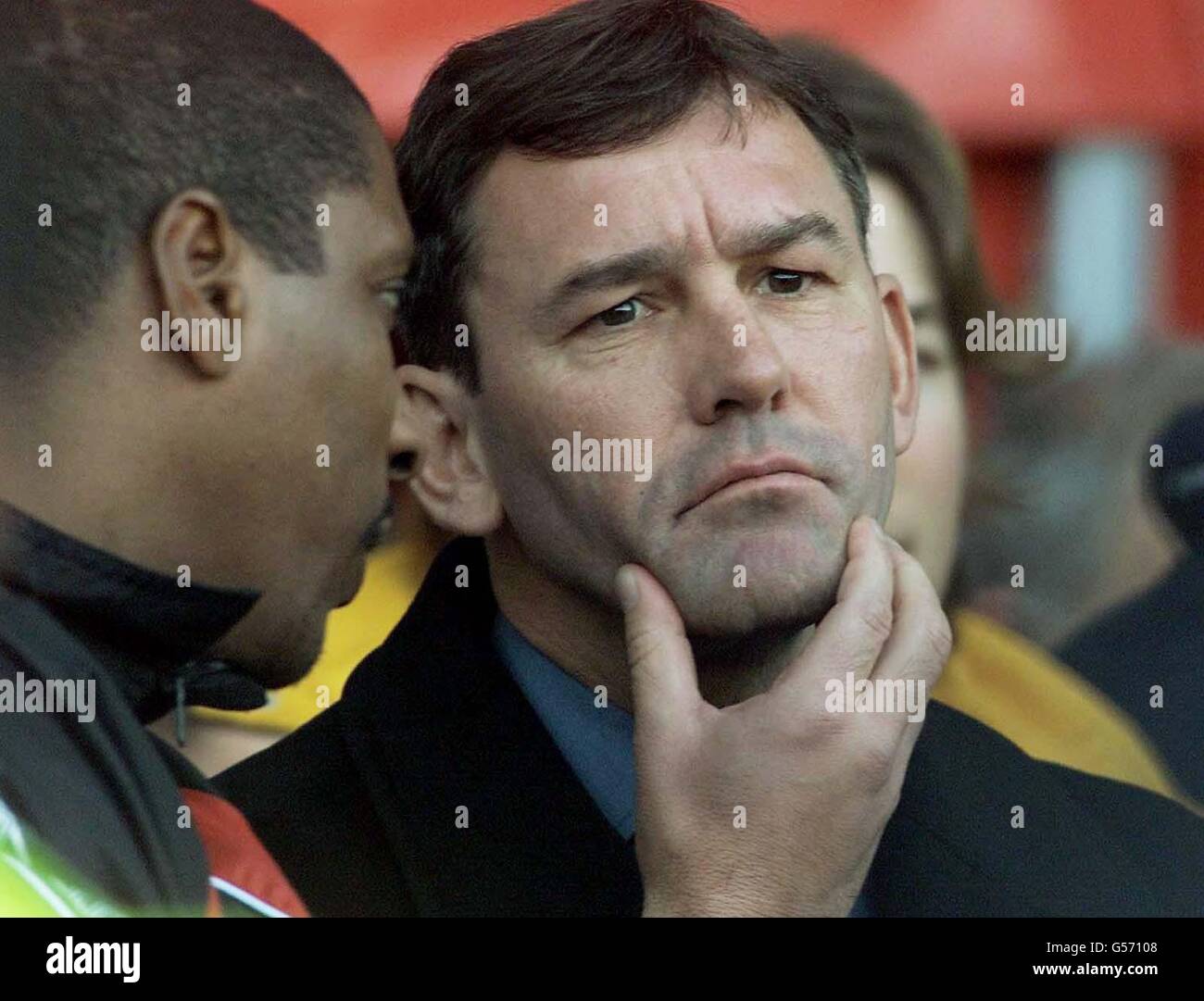 Boro v Arsenal Bryan Robson Stock Photo - Alamy