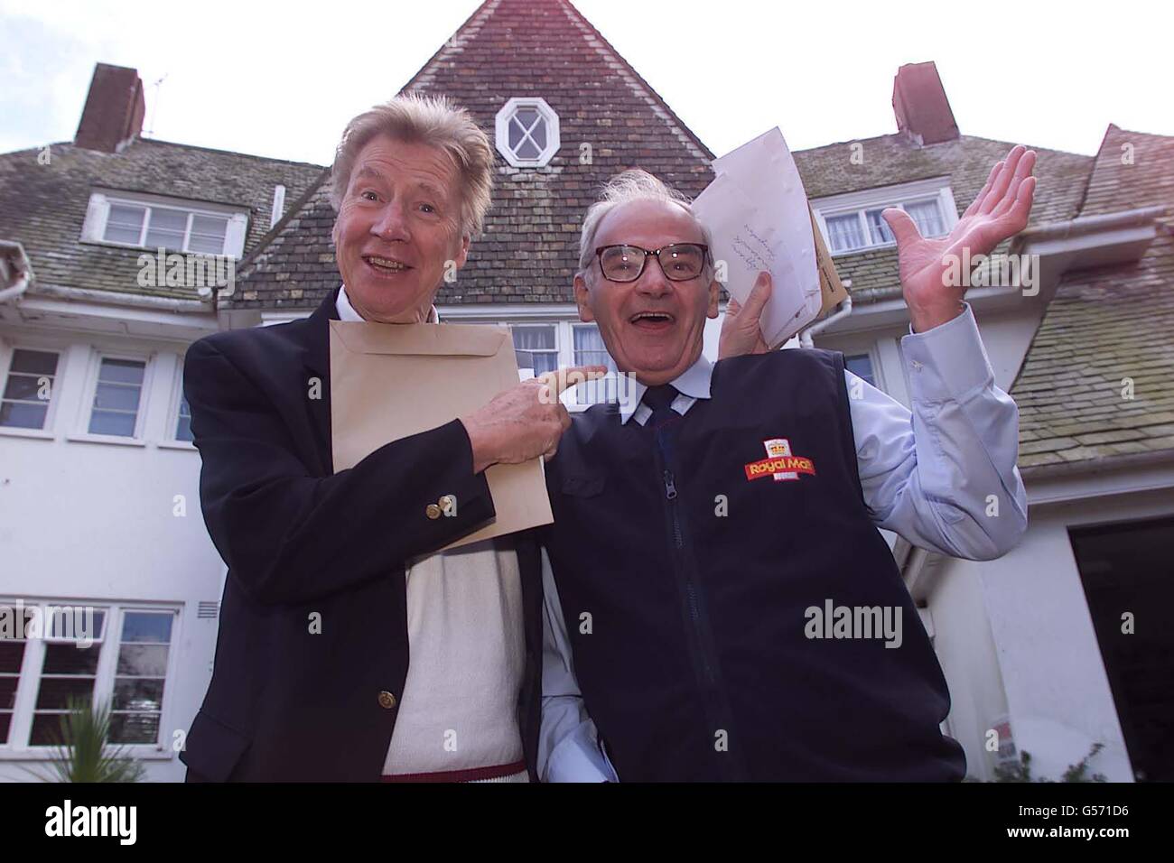 Wish him well on retirement john royal mail 36 years hi-res stock ...
