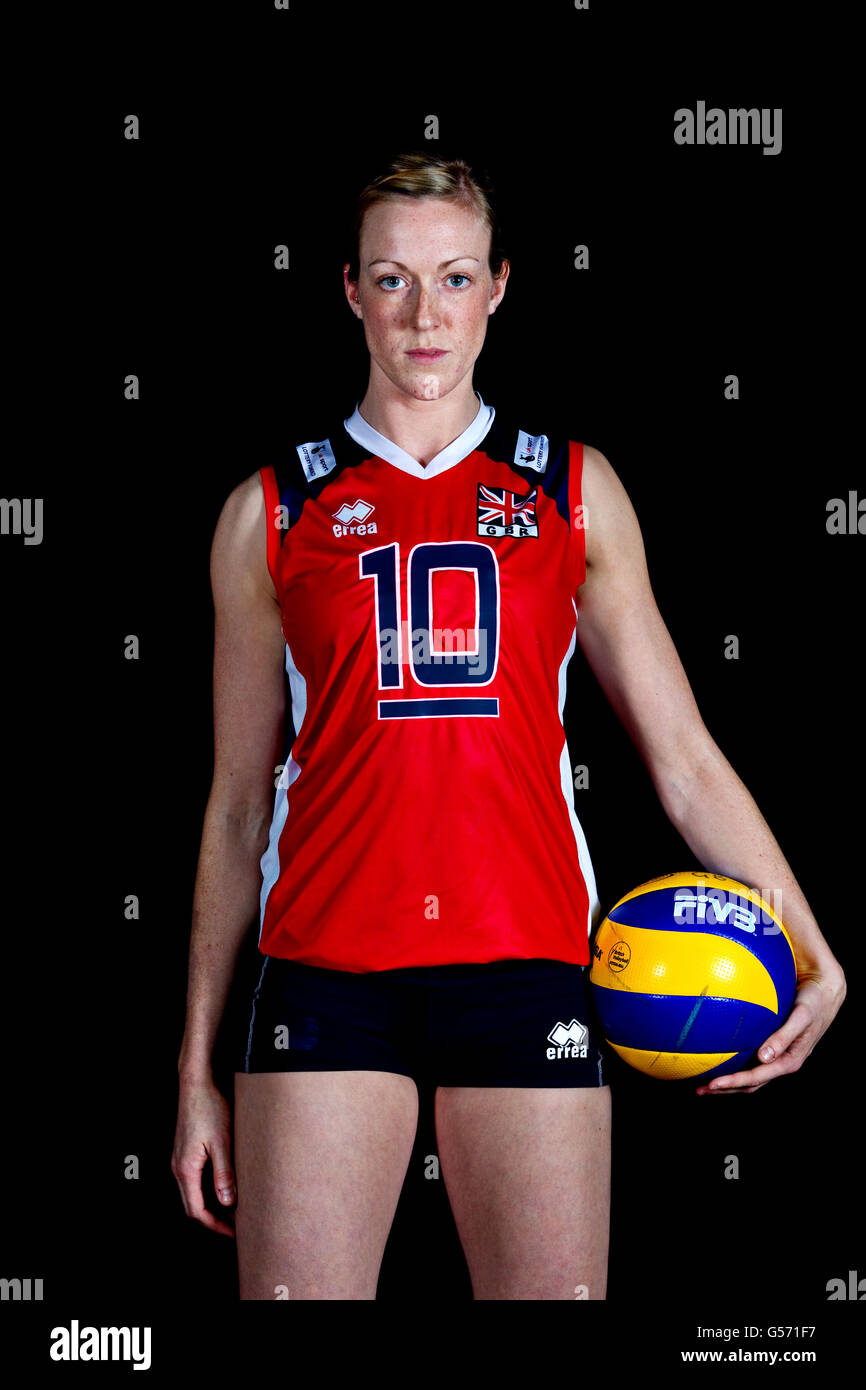 Team GB's Lynne Beattie during a photocall at the English Institute of ...