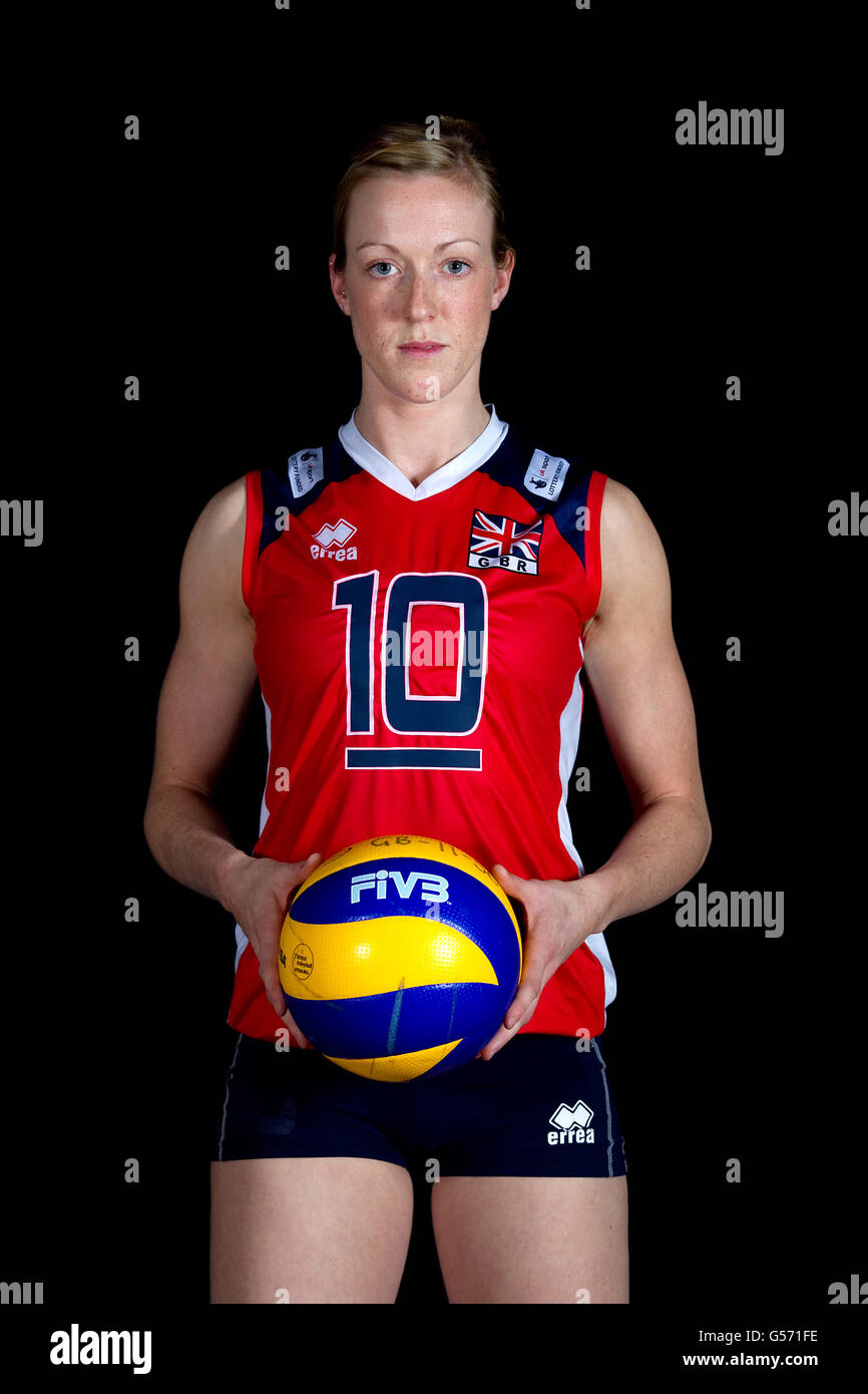 Sport - Team GB Volleyball Photocall - English Institute of Sport Stock ...