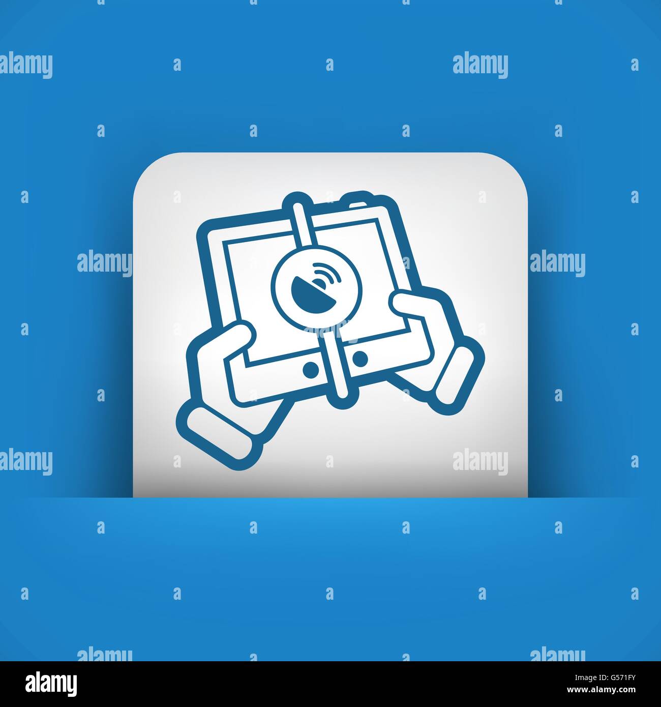 Mobile connection icon Stock Vector Image & Art - Alamy