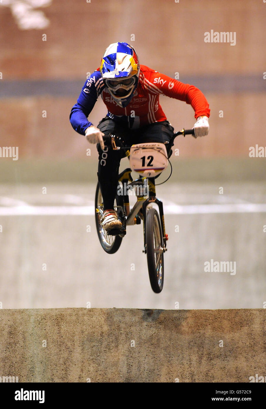 Great Britain's Shanaze Reade during the Elite Women time trials during ...