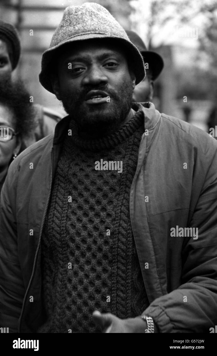 DARCUS HOWE 1981: Mr Darcus Howe, a member of the New Cross Action ...