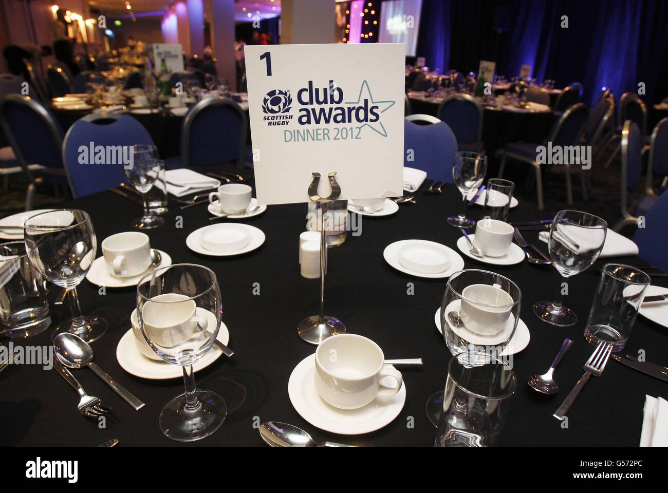 Rugby Union - Scottish Rugby Union Club Awards Dinner - Murrayfield ...