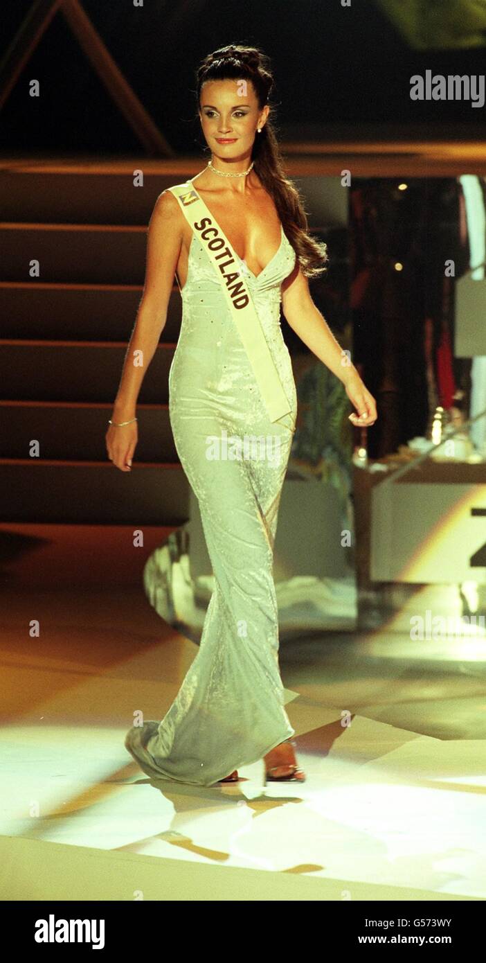 Miss World 2000 Scotland Stock Photo - Alamy