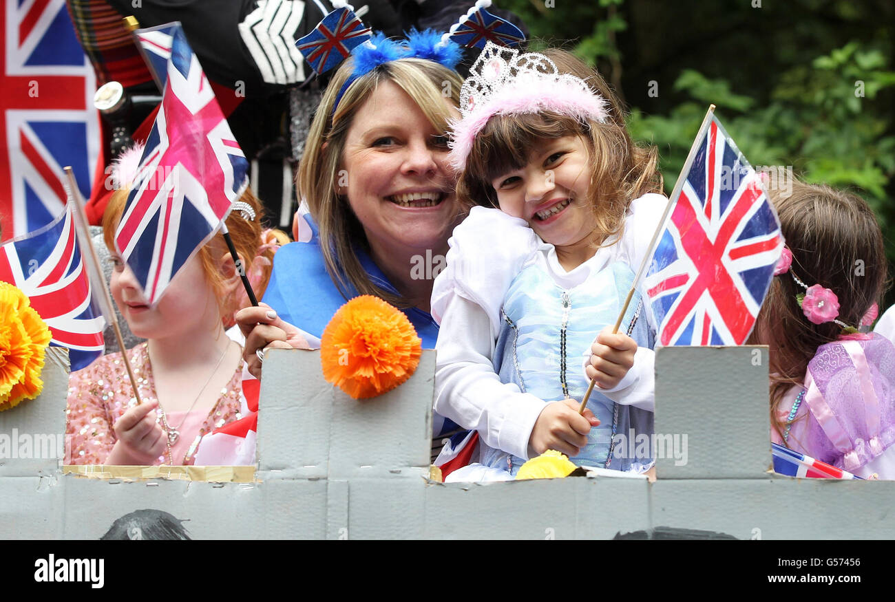 Diamond Jubilee celebrations Stock Photo - Alamy