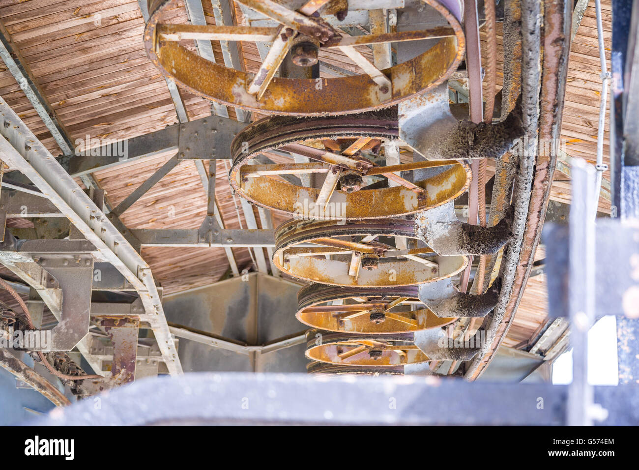 Coal mining transportation system Stock Photo - Alamy