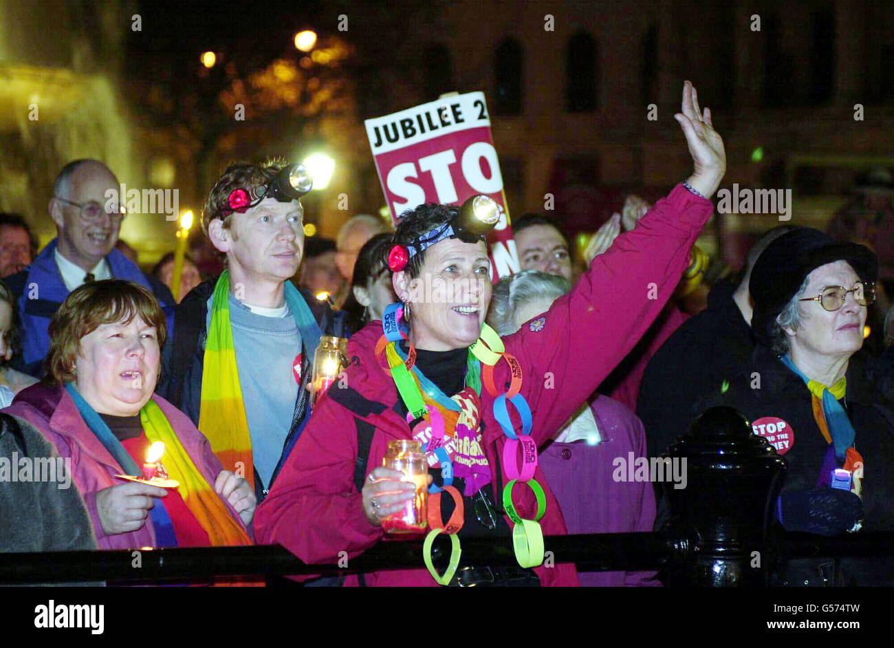 Jubilee 2000 trafalgar square hi-res stock photography and images - Alamy