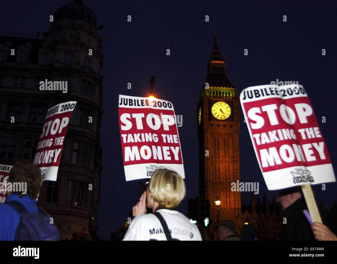 Jubilee 2000 trafalgar square hi-res stock photography and images - Alamy