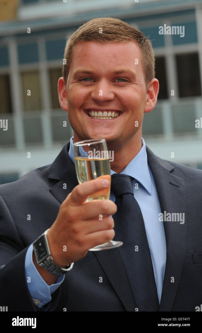 Ricky Martin celebrates after winning the BBC television programme The ...