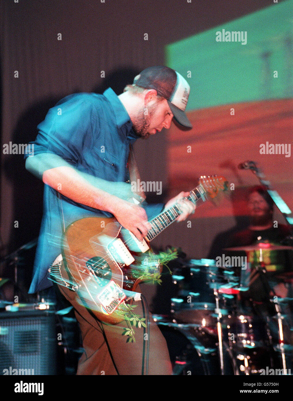 Lead singer and guitarist Jason Lytle, of the American band Grandaddy ...