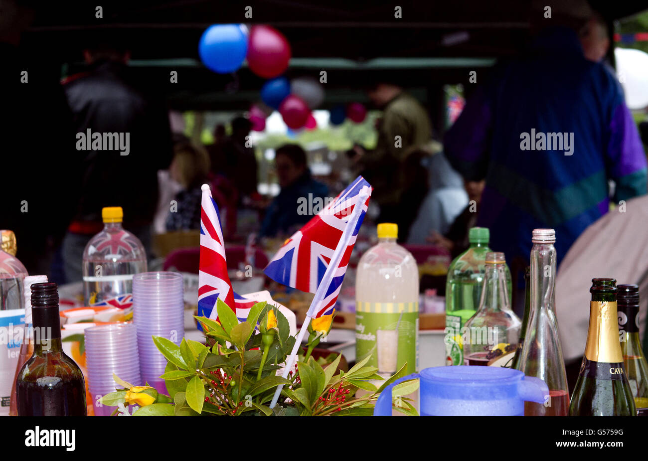 Diamond Jubilee celebrations Stock Photo - Alamy