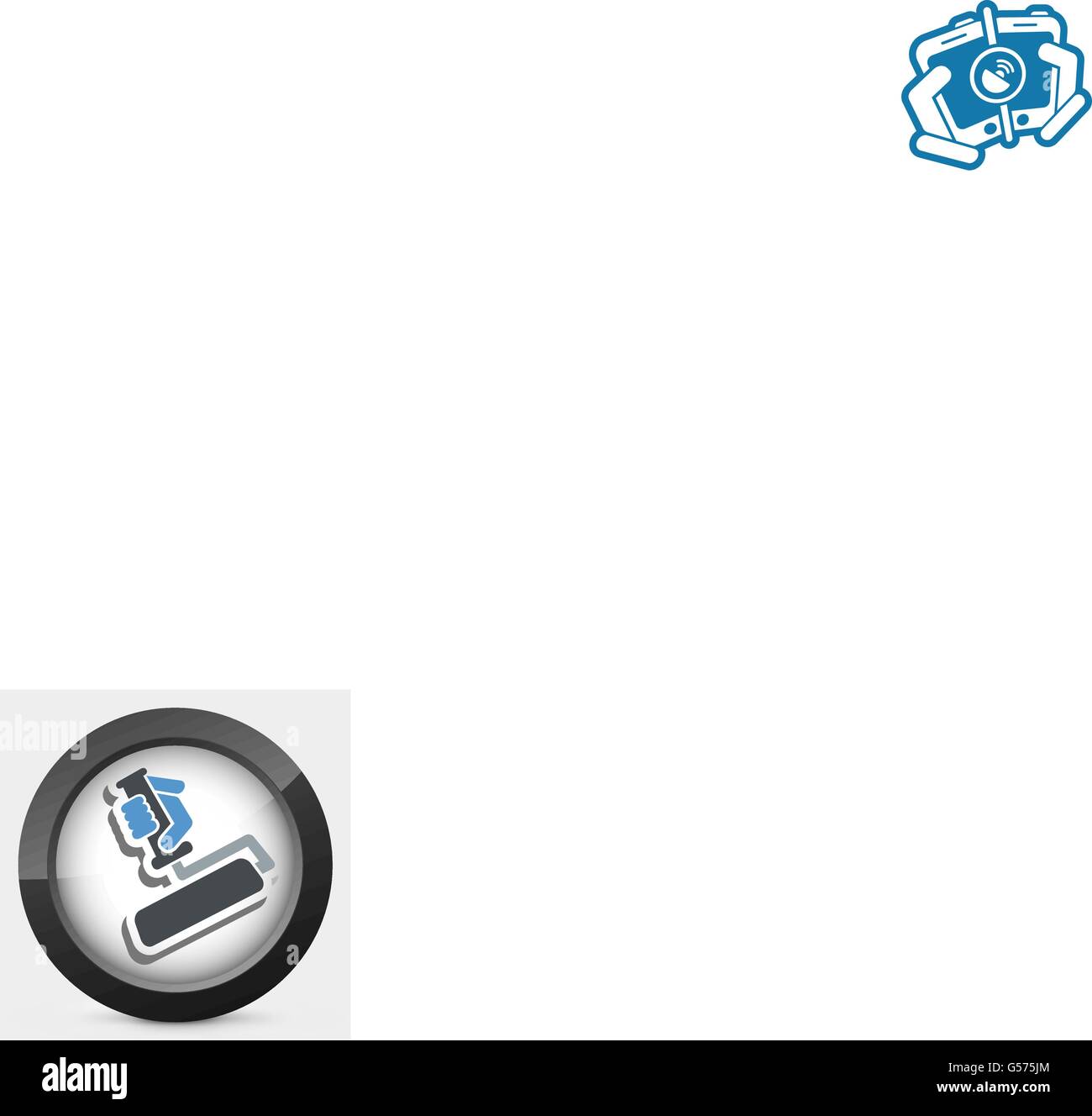 Painter roll symbol Stock Vector Image & Art - Alamy