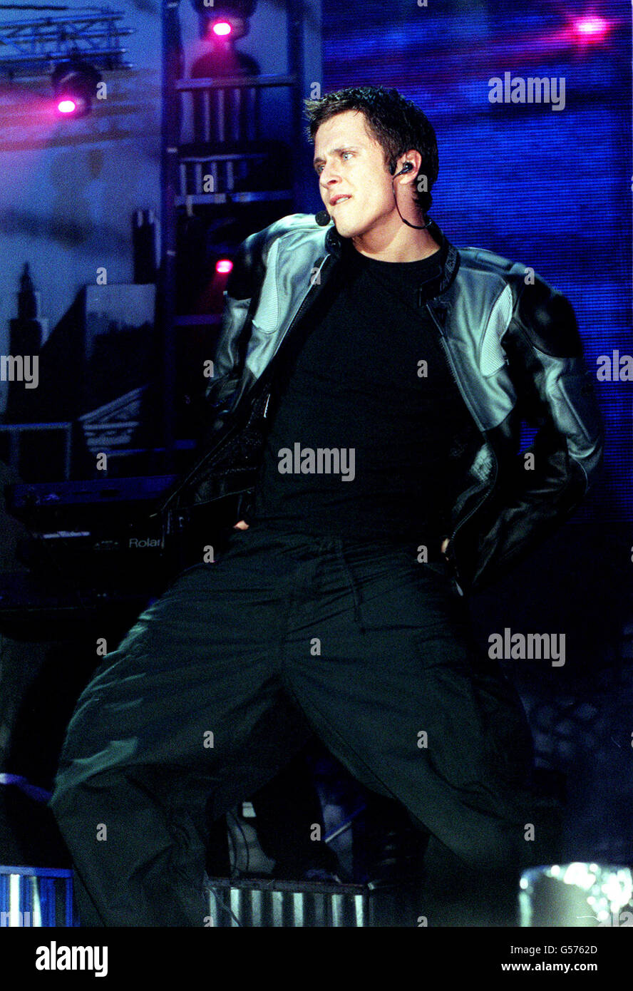 Ritchie Neville From The Boy Band Five High Resolution Stock ...