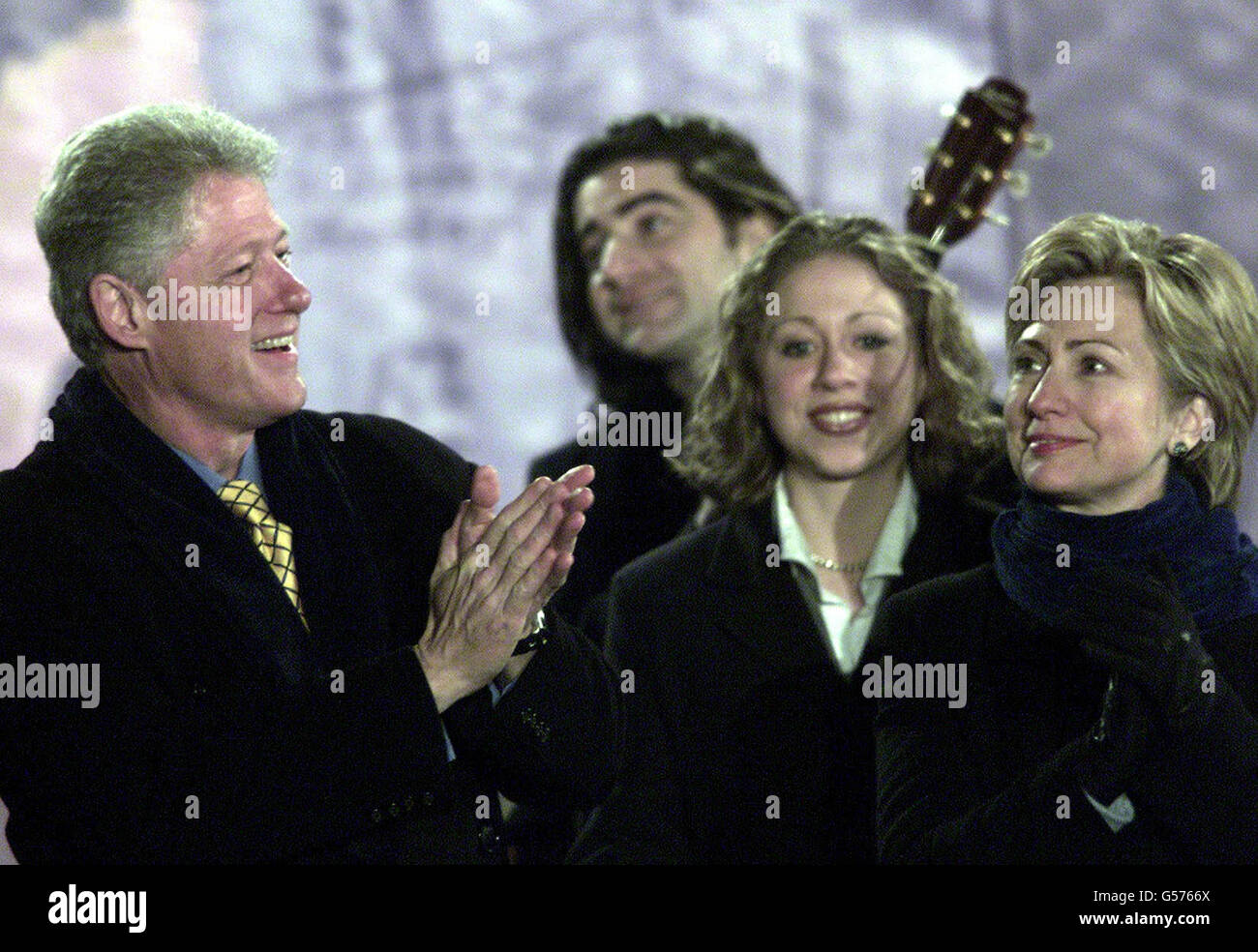 The Wife Of American President Bill Clinton High Resolution Stock ...