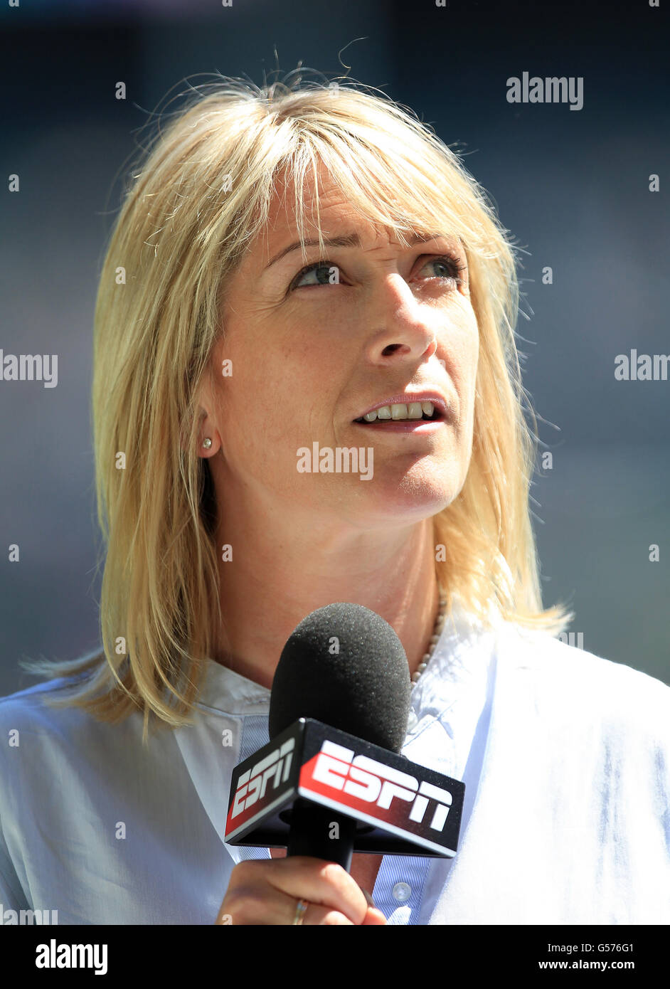 Espn television presenter jill douglas hi-res stock photography and ...