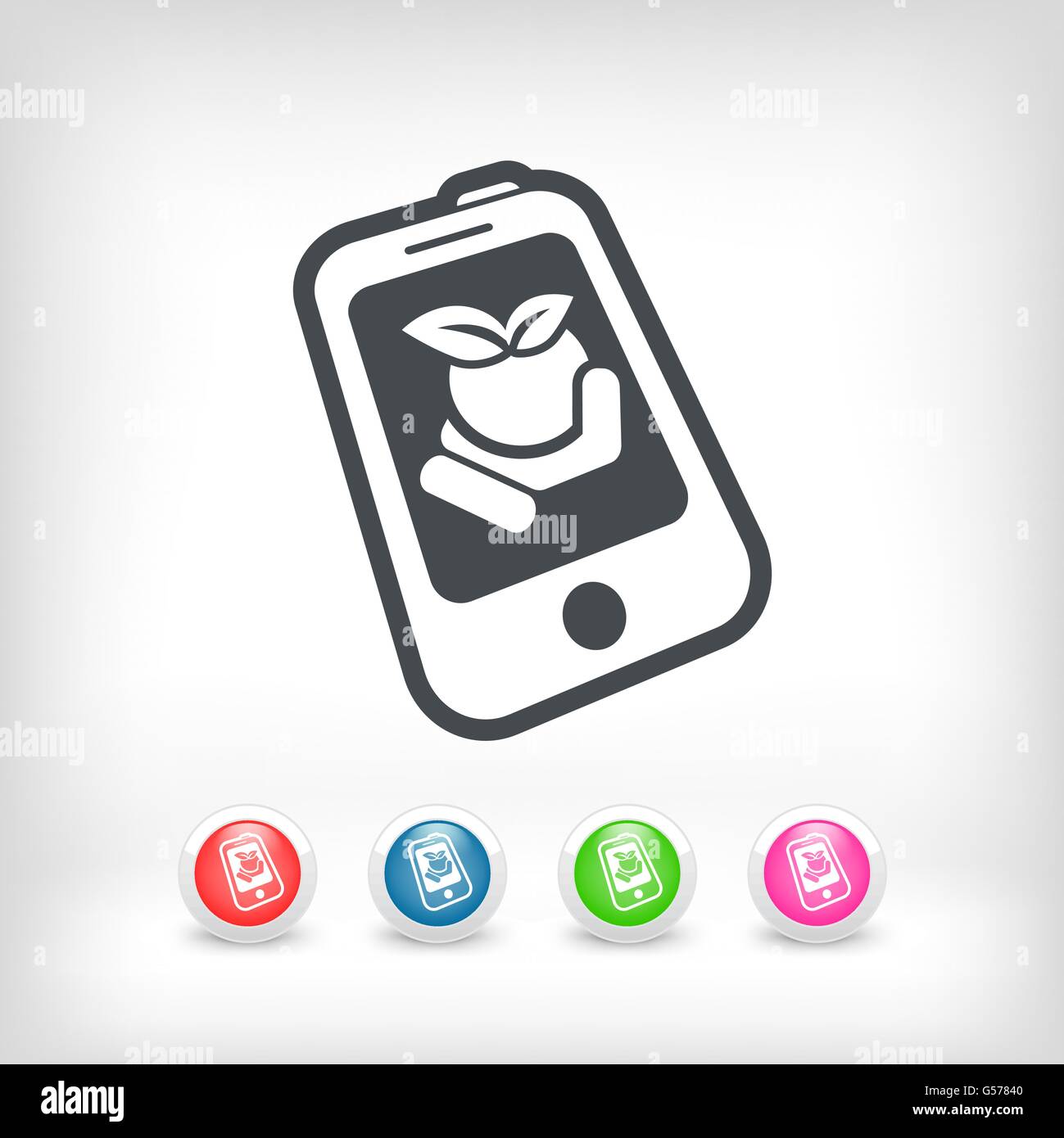 Farm contact icon Stock Vector Images - Alamy