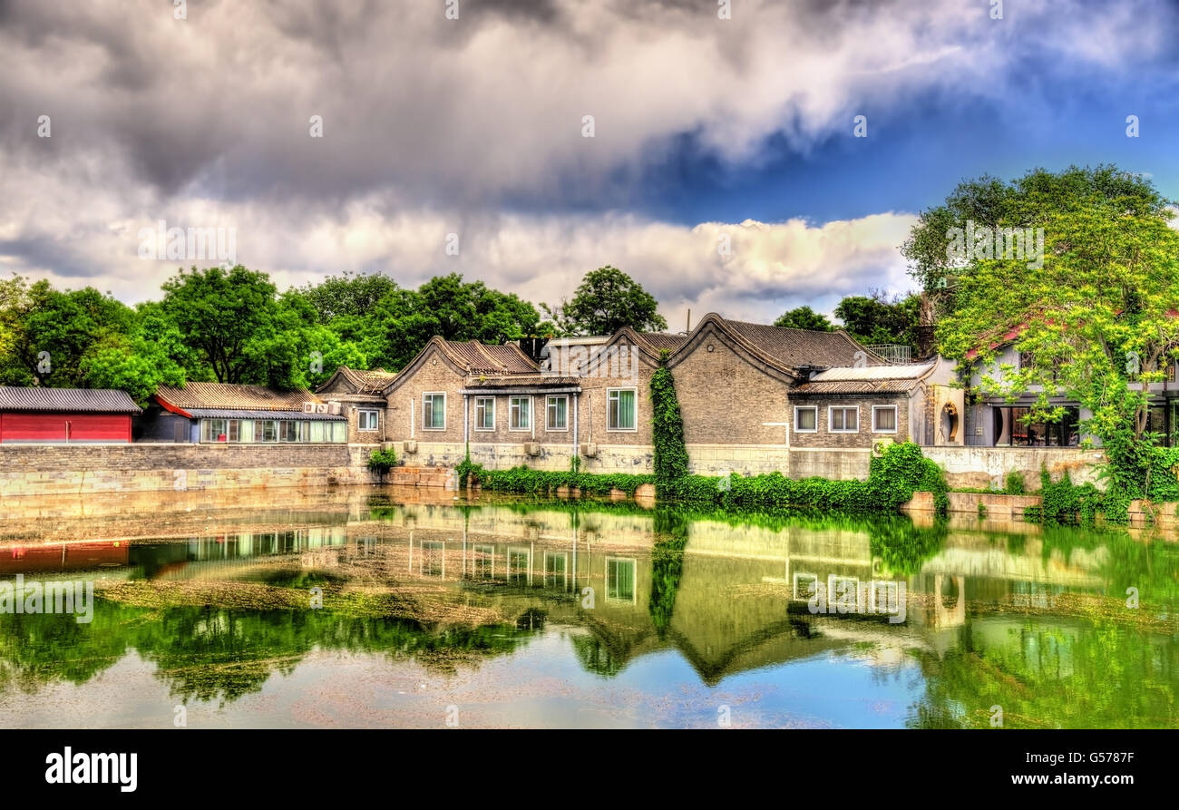 Moat around the Forbidden City - Beijing Stock Photo - Alamy